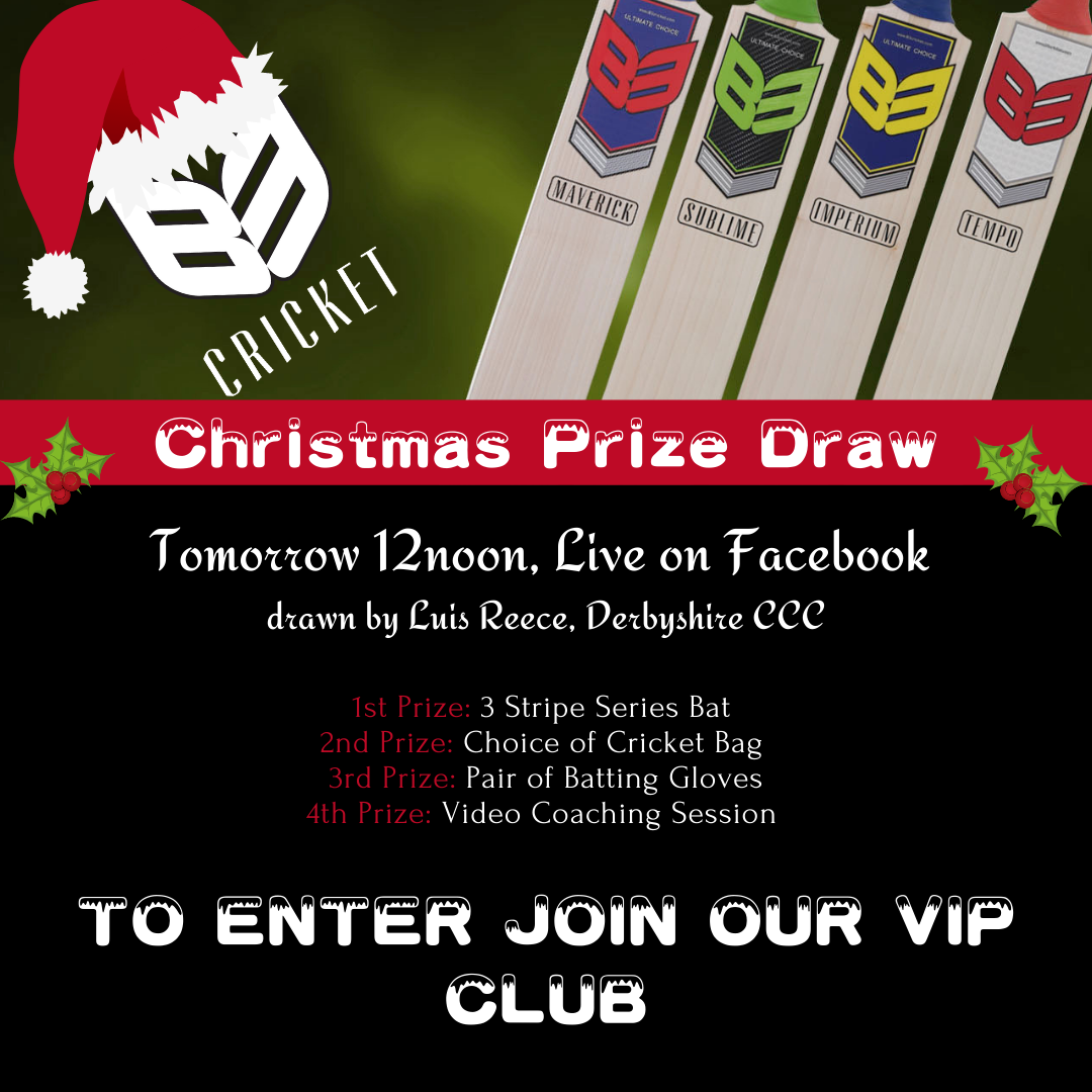 Christmas Draw Winners – English Willow Cricket Bats